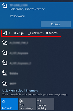 Konfigurowanie drukarki HP (sieć Wi-Fi) | Wsparcie HP®