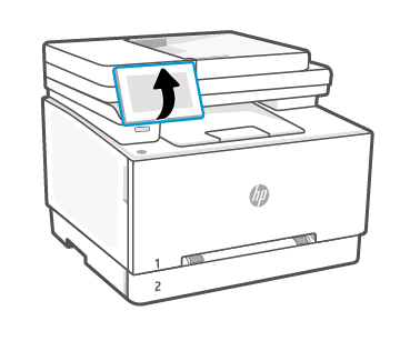 HP Color LaserJet Pro MFP 3300 Printers - Control panel features | HP ...