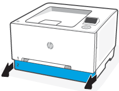 HP Color LaserJet Pro 3200 Printers - First time printer setup | HP ...
