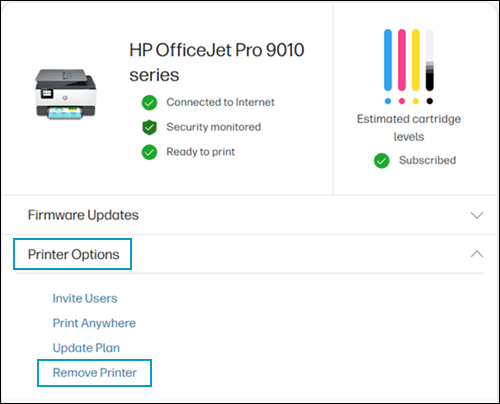 Creazione e gestione di un account HP o un account HP Smart ...