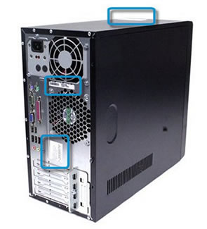 尋找 HP PC、印表機和配件的產品編號和序號 | HP® 支援