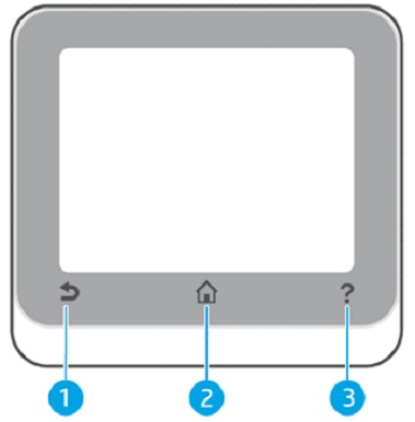 HP LaserJet Pro MFP 3101-3108 printers - Control panel features | HP ...