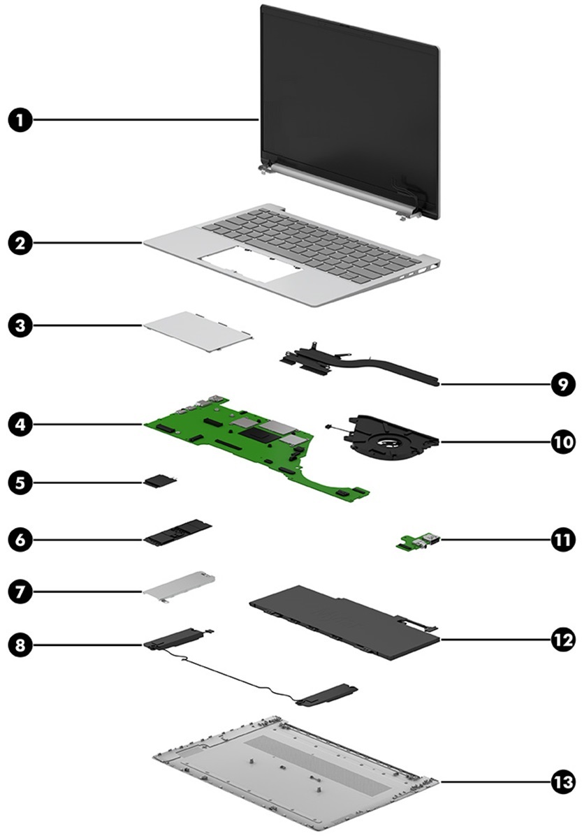 Illustrated parts catalog | HP® Support