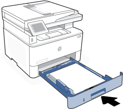 HP LaserJet Pro MFP 4101-4104 - Setting up the printer | HP® Support