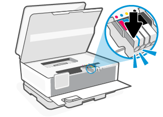 HP OfficeJet Pro 8120, 8130 Printers - Replace an ink cartridge | HP® Support