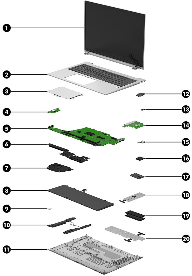 Illustrated parts catalog | HP® Support