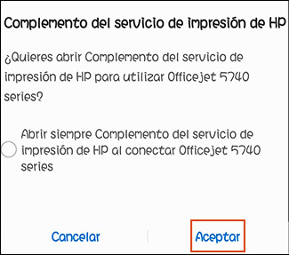 Impresoras HP - Impresión con un cable USB OTG (Android) | Soporte HP®