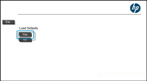 HP Notebook PCs - Restore defaults in BIOS | HP® Support