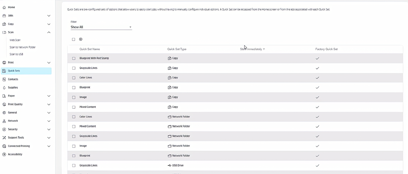 Configure a network folder | HP® Support