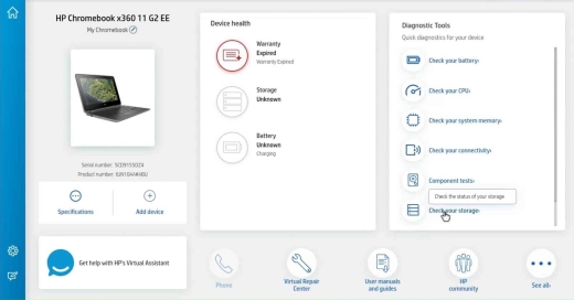 HP Chromebooks and HP Chromebases - HP Support Assistant for Chrome ...