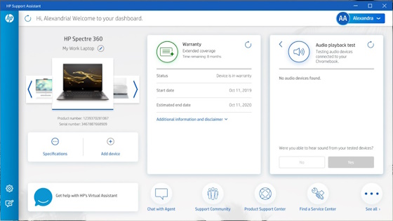 HP Chromebooks and HP Chromebases - HP Support Assistant for Chrome ...