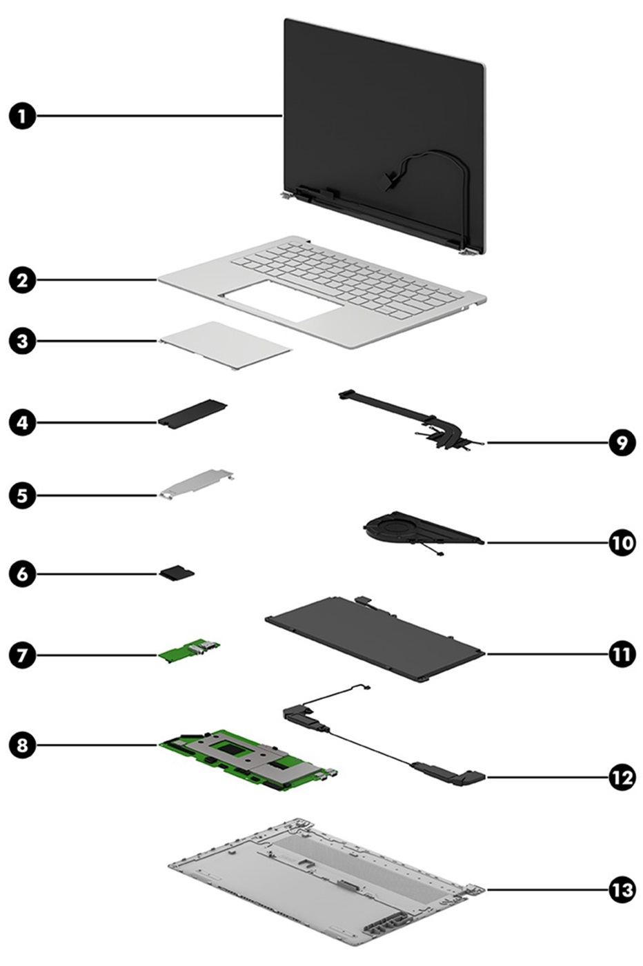 Illustrated parts catalog | HP® Support