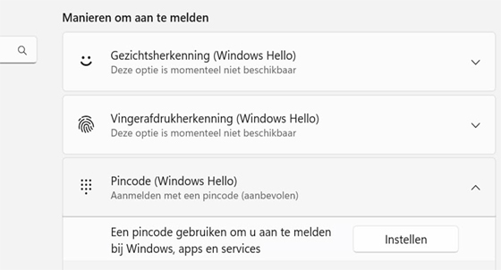 HP pc's – Aanmeldingsopties voor Windows Hello instellen (Windows) | HP® ondersteuning