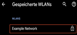 Ermitteln des Kennworts oder der PIN des Wireless-Netzwerks zum ...