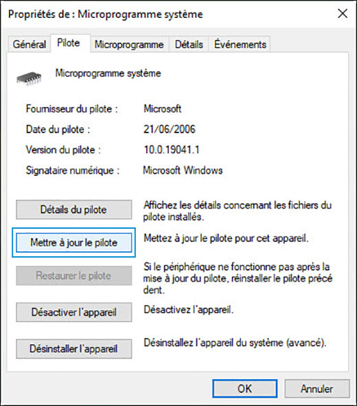 Ordinateurs HP — Mise à jour des pilotes à l'aide de Windows Update ...