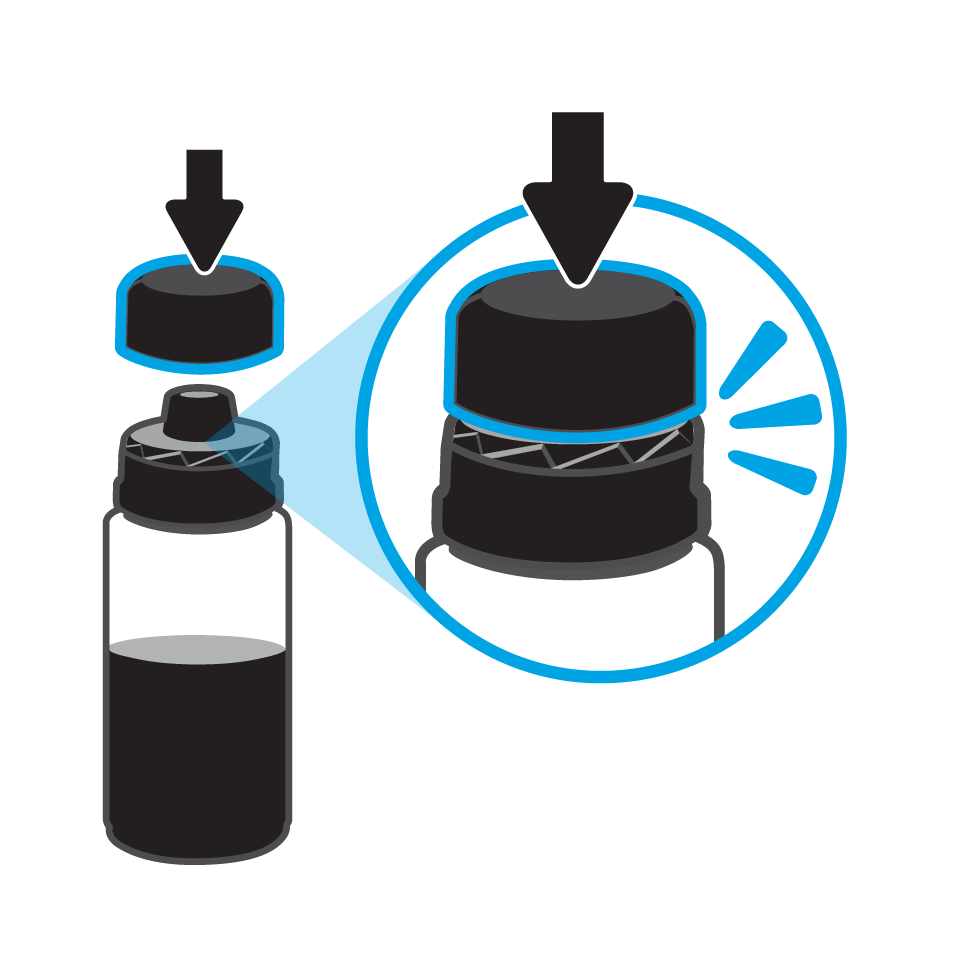 HP Smart Tank Printers - Refill the ink tanks | HP® Support