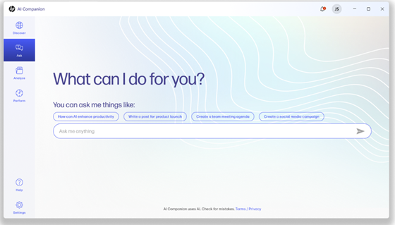 HP Copilot+ PCs - Using HP AI Companion | HP® Support