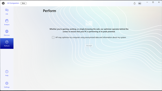 HP Copilot+ 电脑 - 使用 HP AI Companion | HP® 支持