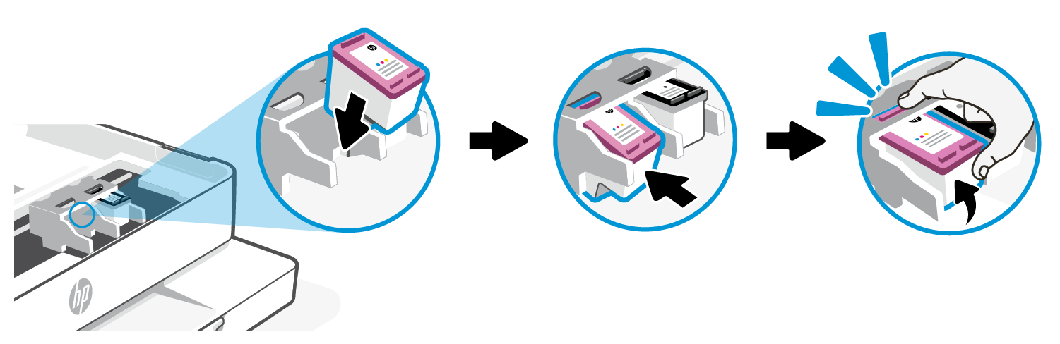 HP DeskJet, ENVY 6100, 6500 Printers - Replace an ink cartridge | HP ...