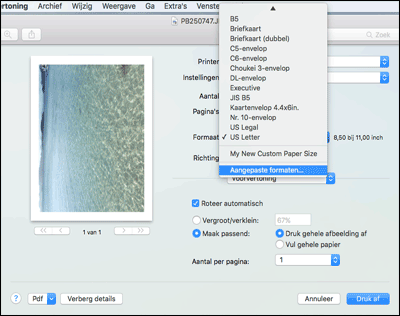 HP-printers - Aangepast papierformaat maken | HP® ondersteuning