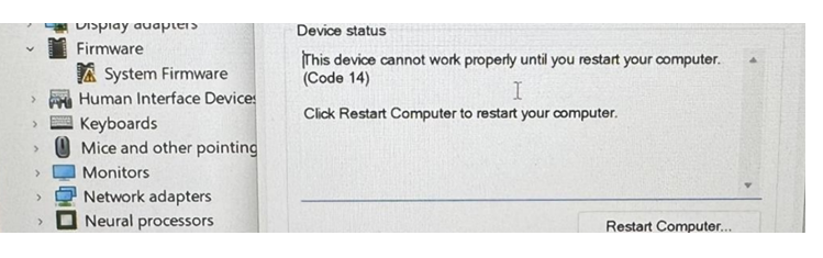 Portátiles de uso personal y comercial HP - El código de error 10 o 14 ...