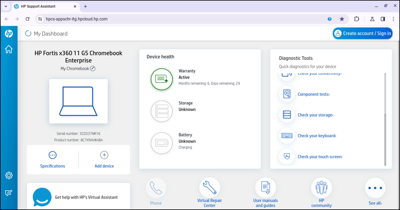HP Chromebooks and HP Chromebases - HP Support Assistant for Chrome ...