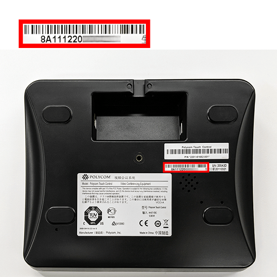 Encontrar números de serie de productos Poly | Soporte HP®