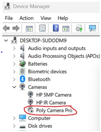 เวิร์คสเตชั่นอุปกรณ์พกพาจาก HP - อุปกรณ์ Poly Camera Pro อาจปรากฏขึ้น ...