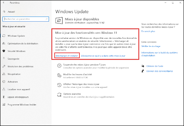 Ordinateurs HP - Mise à jour vers Windows 11 à l'aide de Windows Update ...