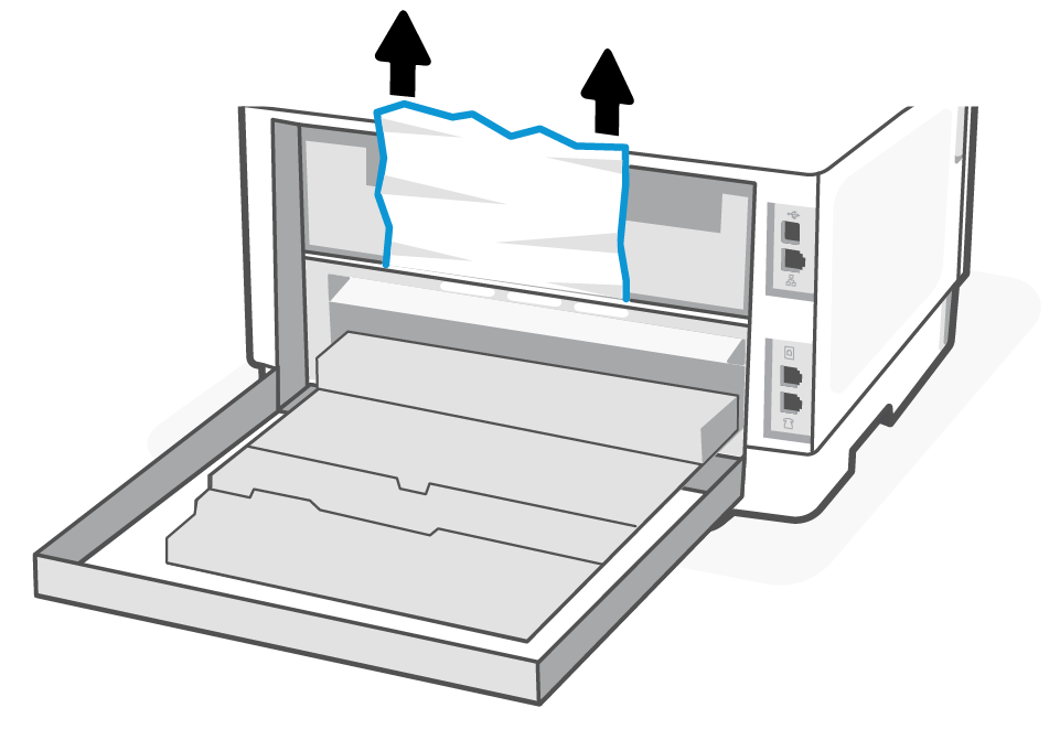 HP Color LaserJet Pro MFP 3300 Printers - 'Paper Jam' error | HP® Support