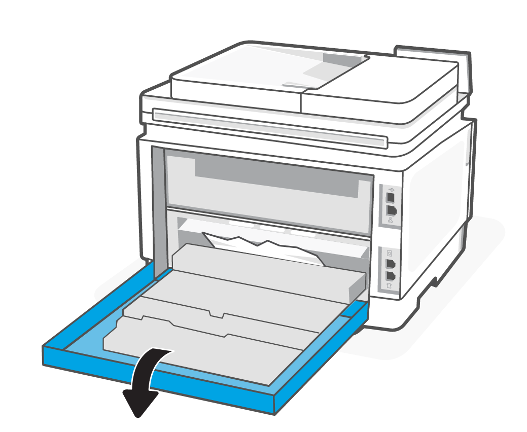 HP Color LaserJet Pro MFP 3300 Printers - 'Paper Jam' error | HP® Support