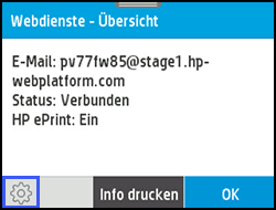 Beheben eines Fehlers mit einem Berechtigungscode eines HP Druckers ...