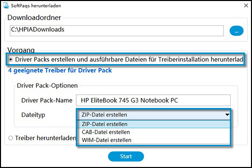 HP Business PCs – Verwenden von HP Image Assistant | HP® Support