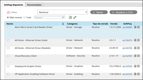 Computadores corporativos HP - Usando o HP Image Assistant | Suporte HP®