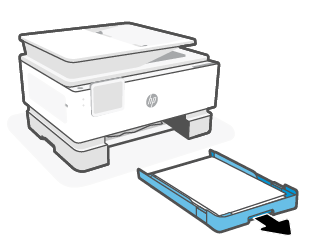 HP OfficeJet Pro 9120 Printers - 'Paper Jam' error | HP® Support