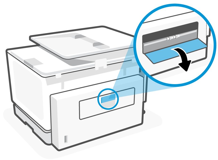 HP OfficeJet Pro 9130 Printers - 'Paper Jam' error | undefined