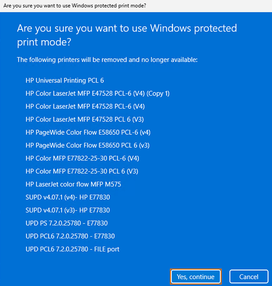 HP SUPD, HP UPD - Enable Windows Protected Print (WPP) mode | HP® Support