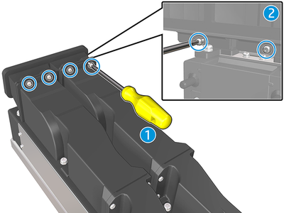 Fusing Module Left Cooling duct (3FW25-67270) | HP® Support