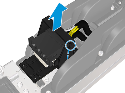 Fusing Module Right Cooling duct (3FW25-67272) | HP® Support