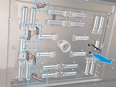 Top heating deflectors (3FW25-67203) | HP® Support