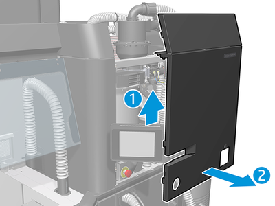 Top front cover (3FW27-67148) - 3FW27A, 3FW28A, 6ER15A | HP® Destek