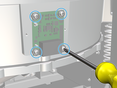 Remove from the chassis of the Sieve.