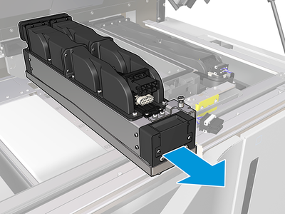 Fusing Module Left Ceramic Reflector SRV (3FW25-67108) | Assistance HP®