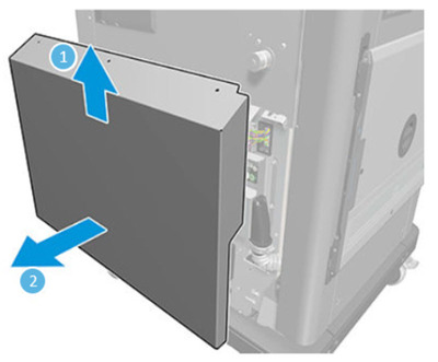 Build Unit left covers (3FW29-67039) | HP® Destek