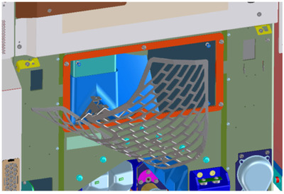 Supply ramp butterfly mesh (3FW29-67016) | HP® Support