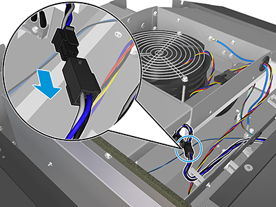 Case C: Right cooling tower filter presence switch | Assistance HP®
