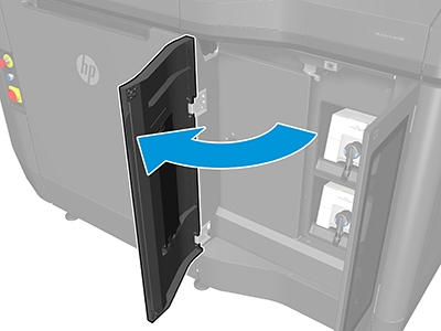 Printhead cleaning roll door magnets (M0P44-67058) | HP® Support