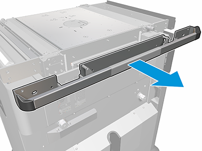 Lateral overflow trays (3FW29-67045 and 3FW29-67046) | HP® Destek