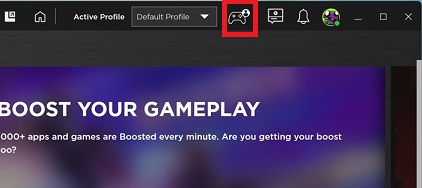 Profile settings in OMEN Gaming Hub