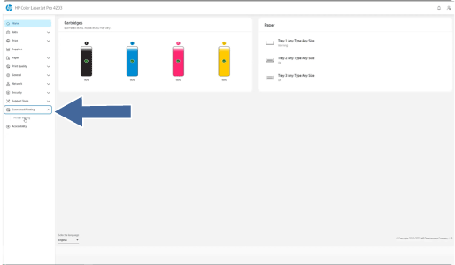 HP LaserJet Pro - How to connect the printer to the HP Cloud after ...